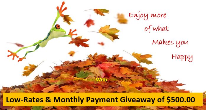 Fall Loan Promo